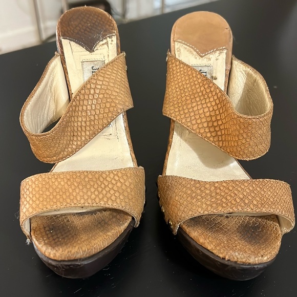 Jimmy Choo | Shoes | Auth Spring 225 On Trend Jimmy Choo Clogs ...